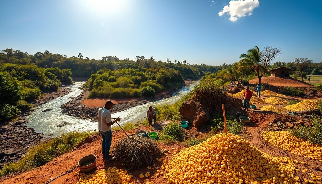 Gold Available in Gambia - Mining Investment