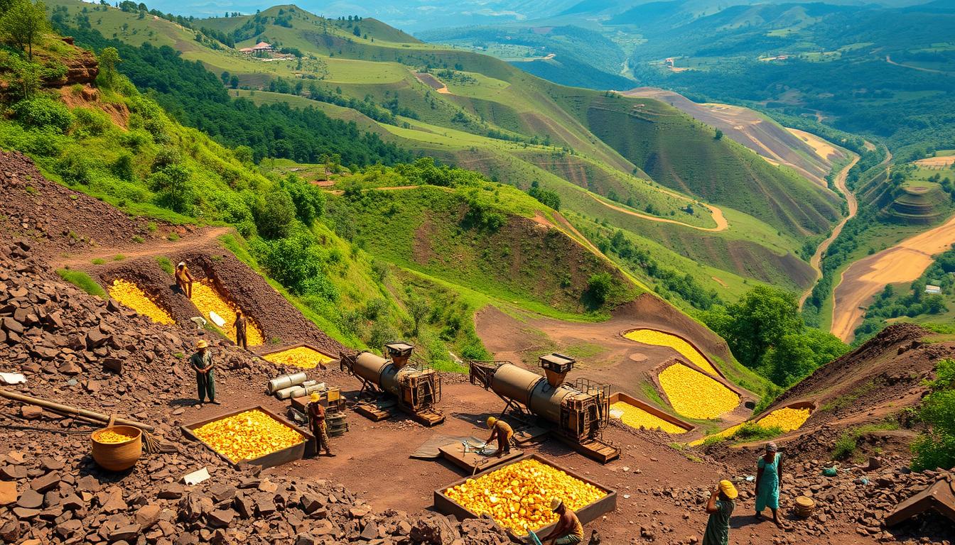 Discover Gold Available in Cameroon - Mining Guide