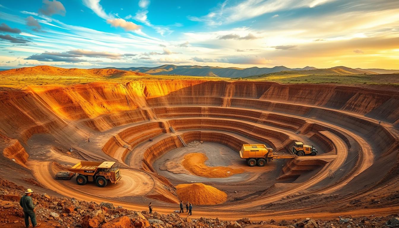 Gold in Tanzania Mining Operations